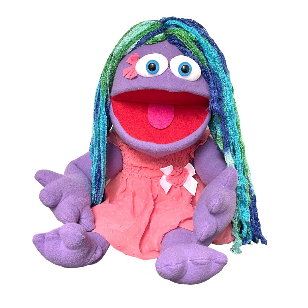 Debbie Girl Fleece Hand Puppet - Etsy
