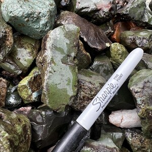 Real Green Obsidian - Rough - Etsy UK