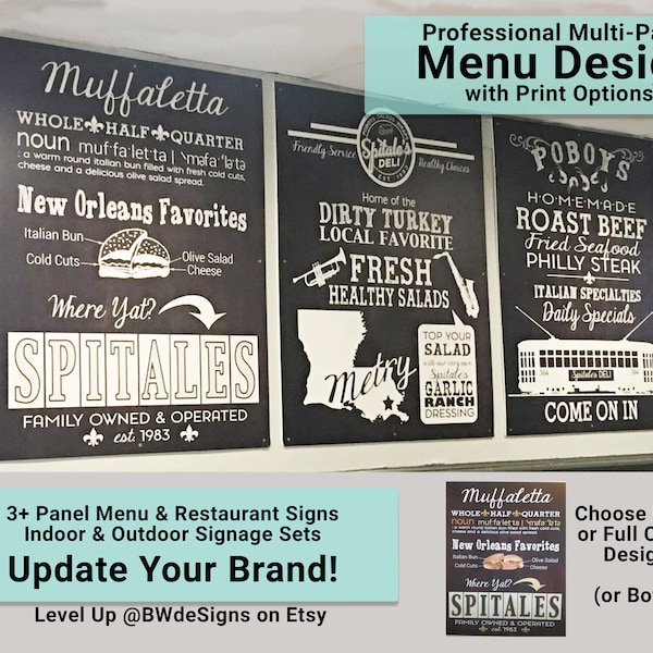 Outdoor Menu Boards - Etsy