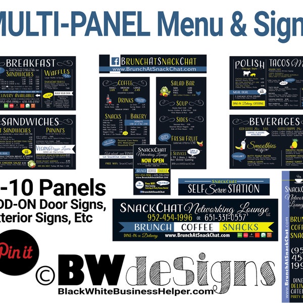 Outdoor Menu Boards - Etsy