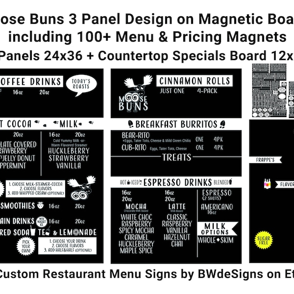 Outdoor Menu Boards - Etsy