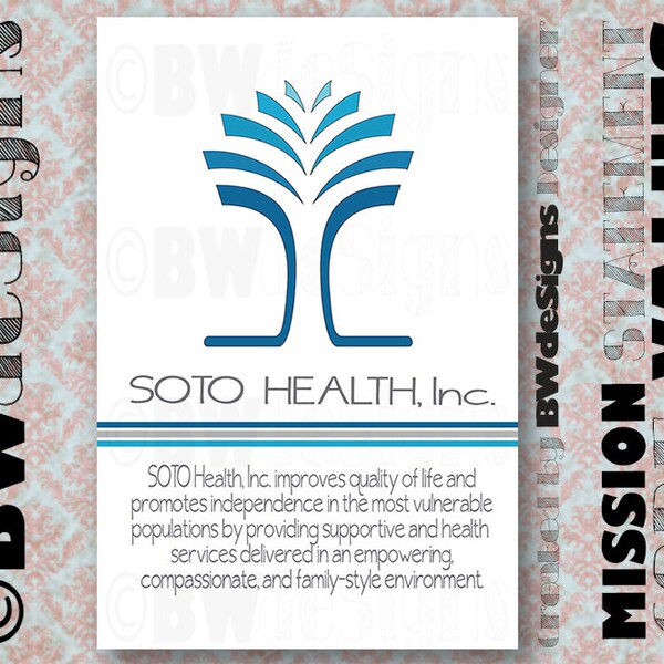 Mission Statement Poster - Etsy