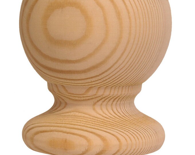 Stair Newel Post Ball Cap - Pine / Oak - Etsy