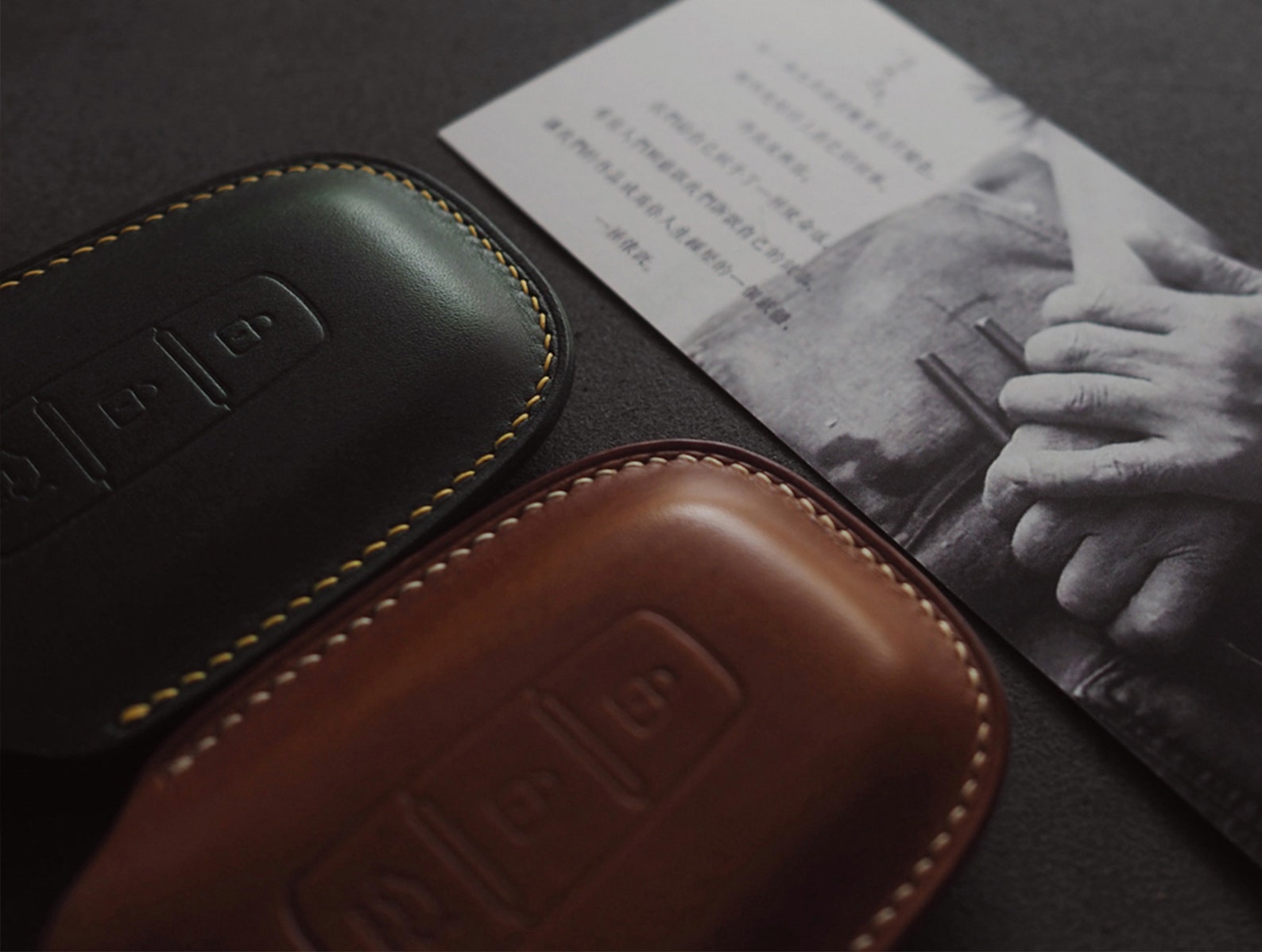 Handmade Leather Hyundai/kia Car Key Case.leather Car Key Fob | Etsy