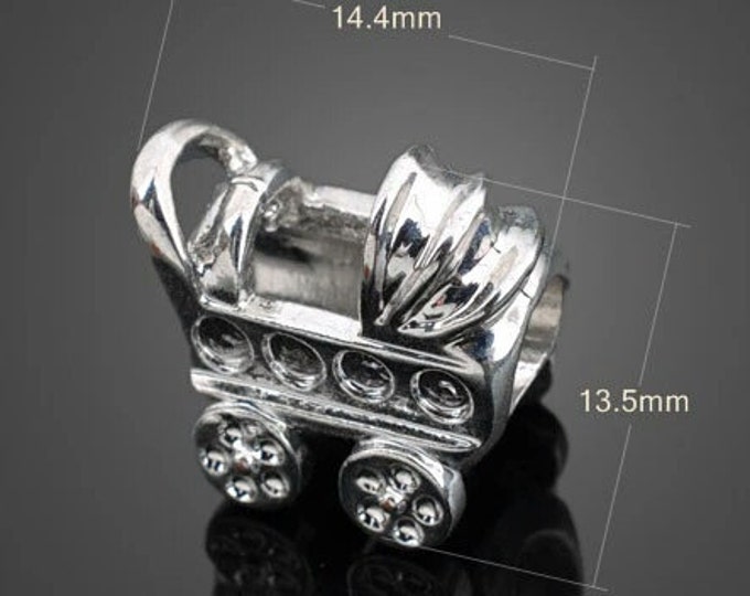 PANDORA Style CHARM / BABY Stroller Pandora Style Charm / Baby - Etsy
