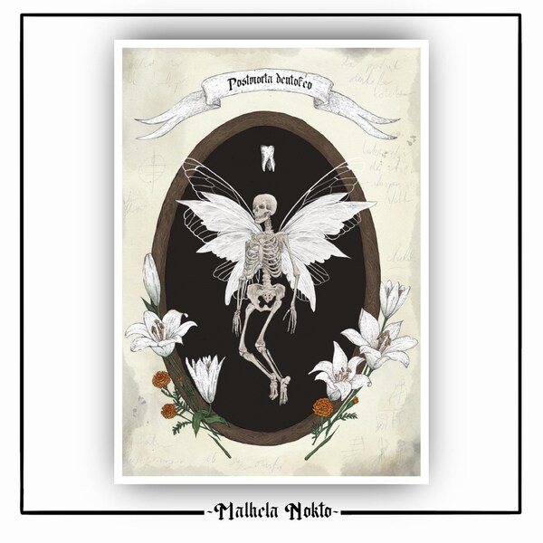 Fairy Skeleton - Etsy UK