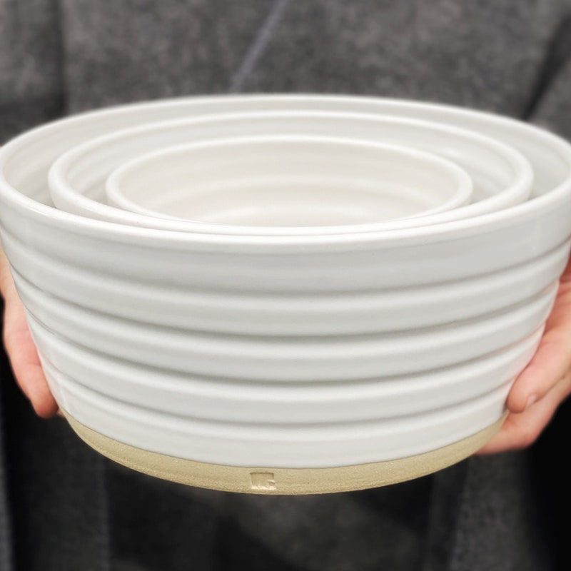 Small Ceramic Bowl Set - Etsy