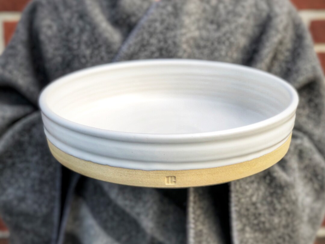 Deep Serving Dish - Handmade Farmhouse Pottery - Etsy