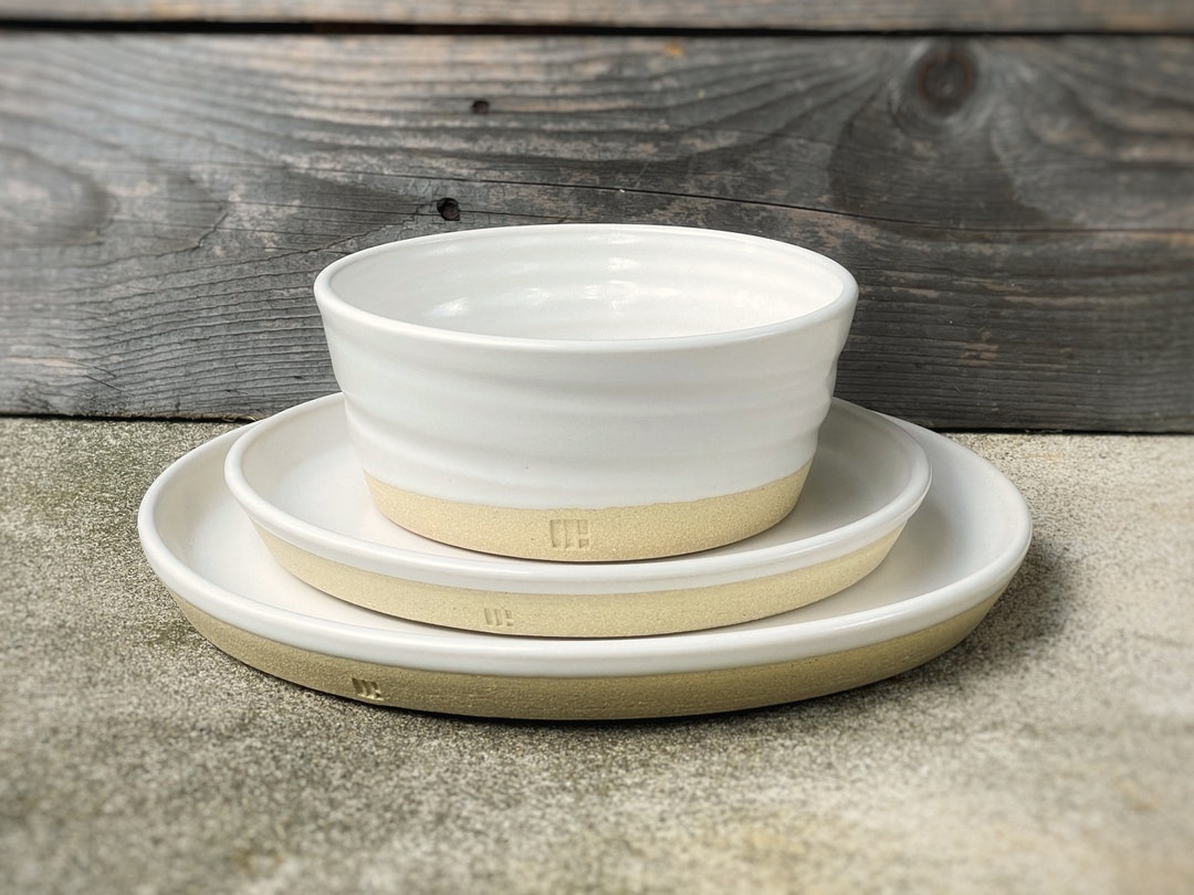 Dinnerware Set - Handmade Farmhouse Pottery - Etsy