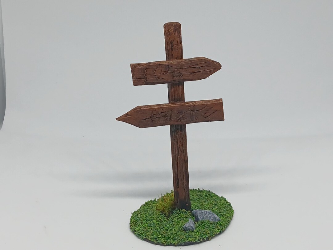 Miniature Signpost 28 - Etsy