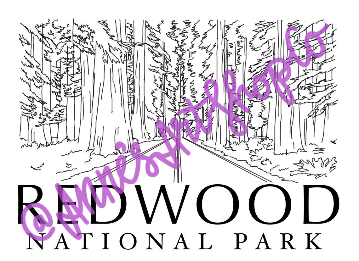 National Parks Digital Graphics - NATIONAL PARKS, Transparent - Etsy