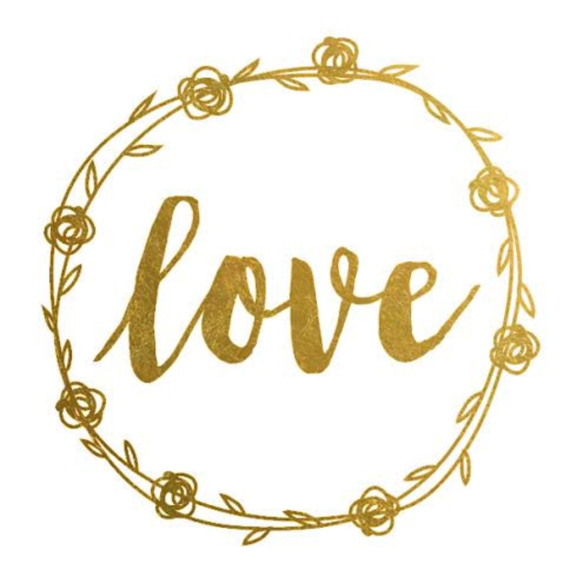 LOVE Bohemian Tattoo // Boho Tattoos // Summer Festival | Etsy