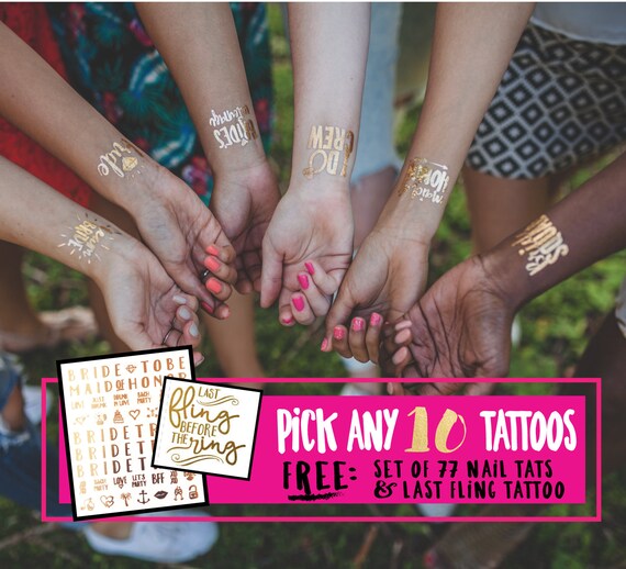 Pick Any TEN 10 Tattoos Choose Your Own Mix of Pretty - Etsy