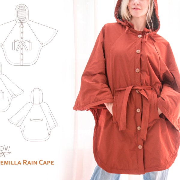 Cape Pattern Plus Size - Etsy