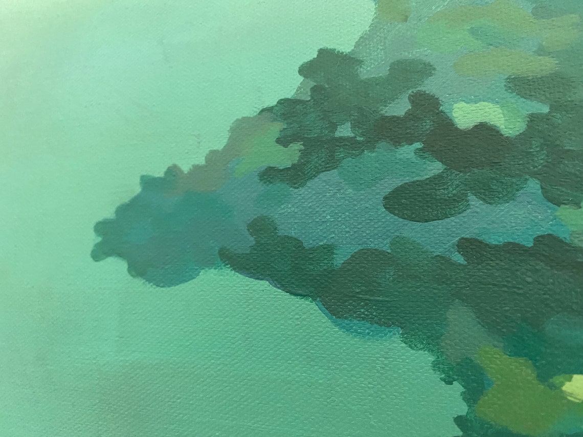 Original Seoul Painting on Canvas / Original Namsan Seoul Tower ...