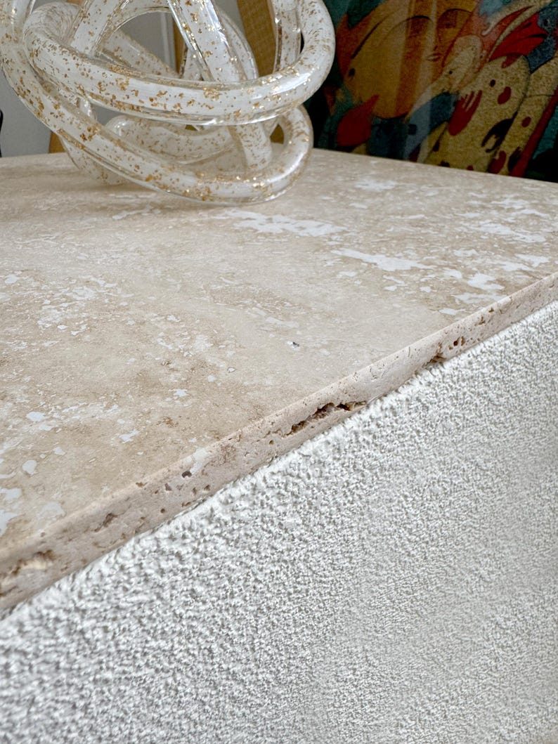 Custom Size - Side Table Top, Night Stand Top, Dresser Top, Filled and ...