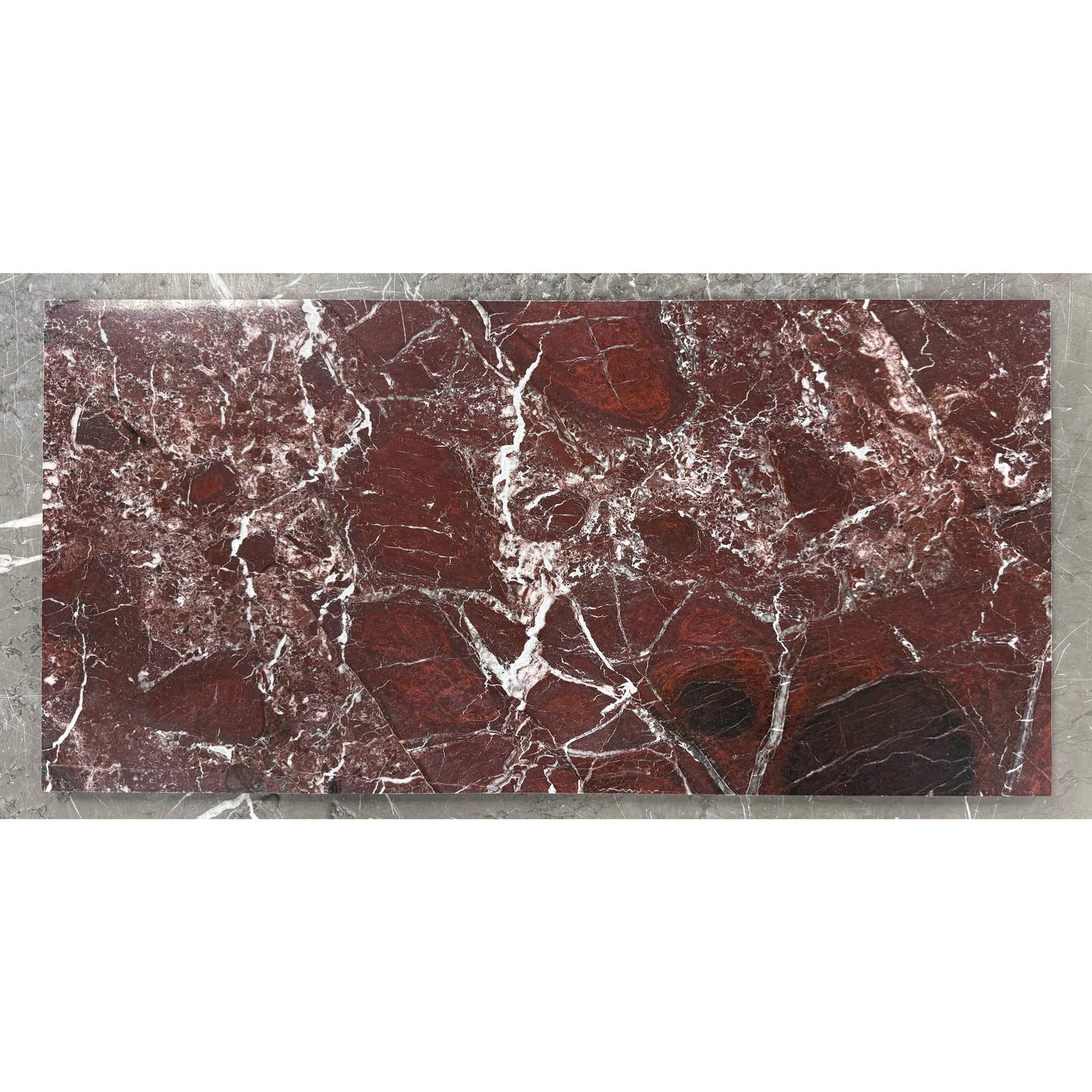 Custom Size Rosso Levanto Marble Polished Marble Night Stand Top ...