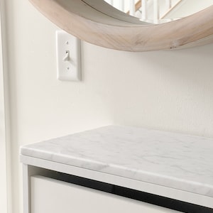 Marble Radiator Top, Floating Shelf, Side Table Top Italian Bianco ...