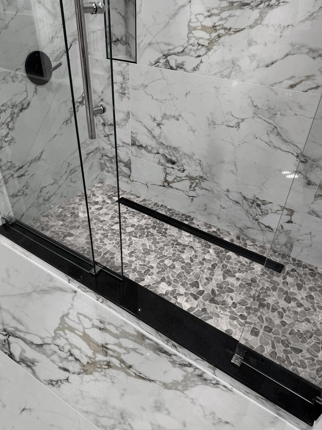 Absolute Black Granite Polished Shower Curb, Window Sill, Vanity ...