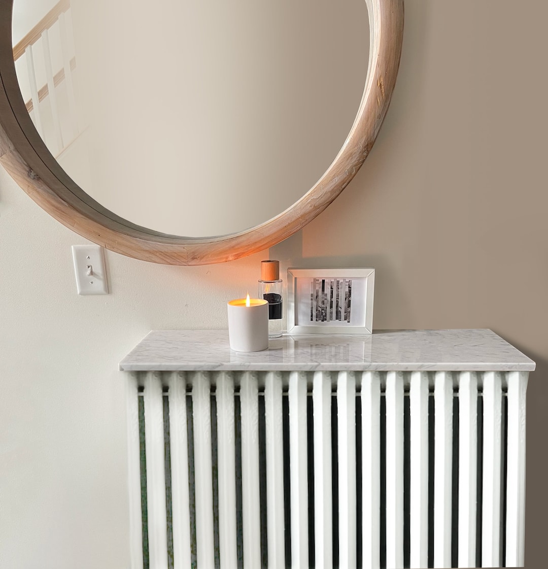 Marble Radiator Top, Floating Shelf, Side Table Top Italian Bianco ...