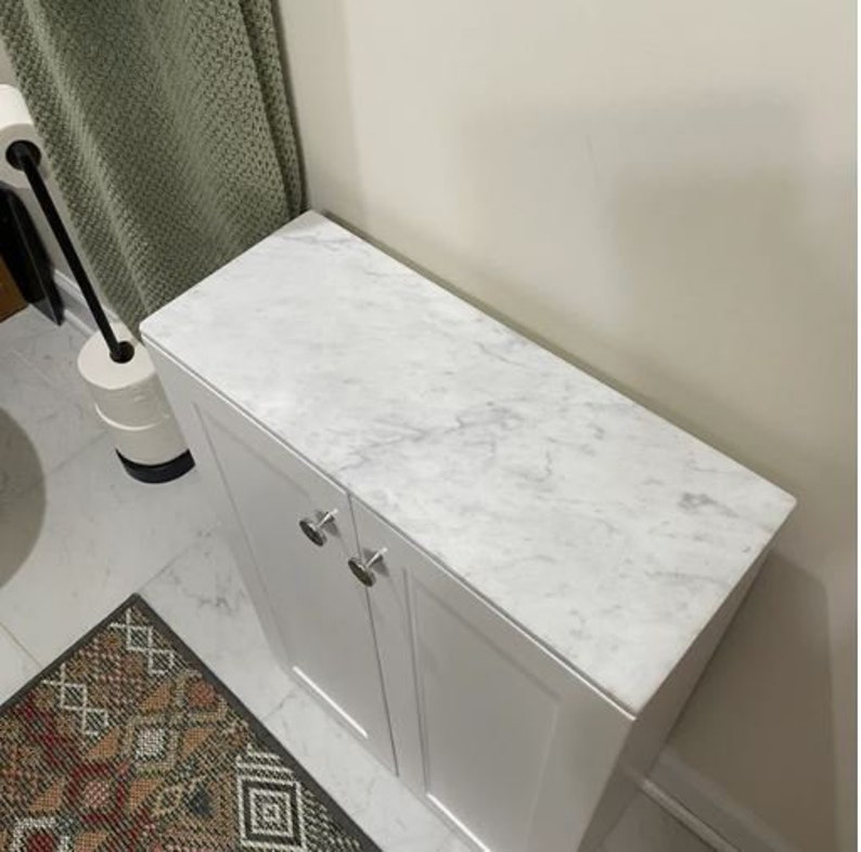 Radiator Top Bianco Carrara White Marble Matte(honed) Gray Veining ...