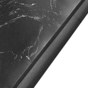 Nero Marquina Engineered Stone Marble Door Saddle, Threshold, Shower ...