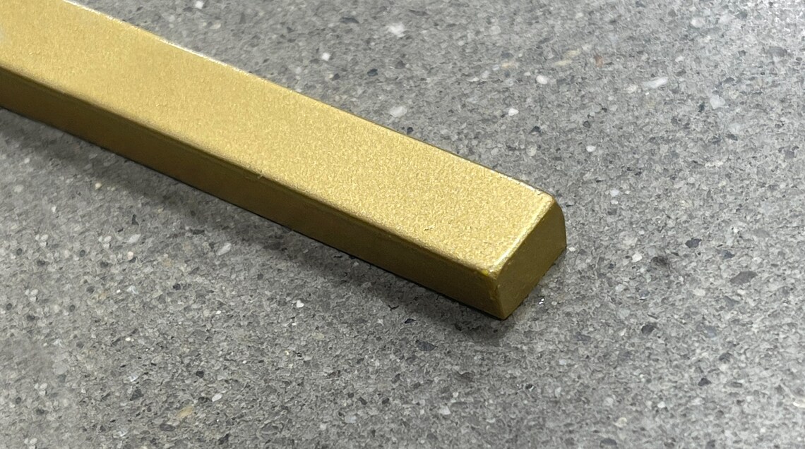 Gold / Brass Pencil Liners Polished for DIY Art Projects Backsplash ...