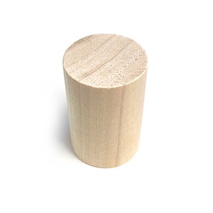 1 Wooden Cylinders Set of 10 Montessori Handcrafted Cylindrical ...