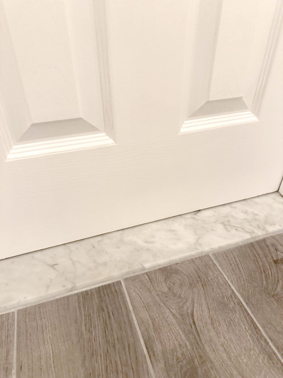 Italian White Carrara Marble Door Saddle, Threshold, Marble Transition ...
