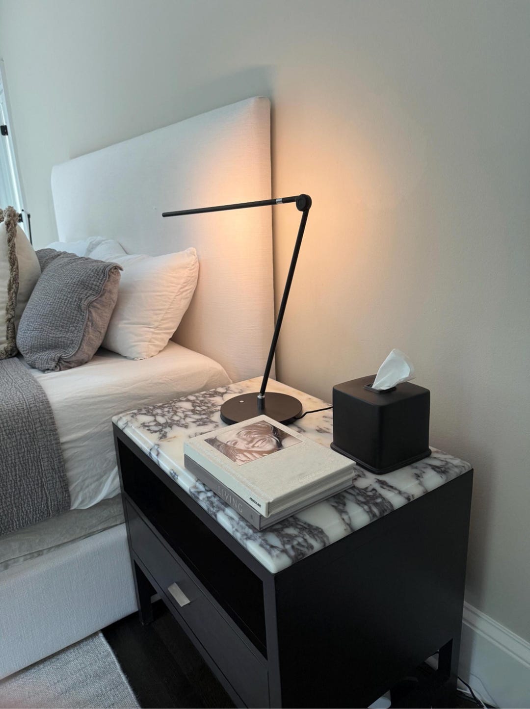 Custom Size Calacatta Viola Marble Polished Marble Night Stand Top ...