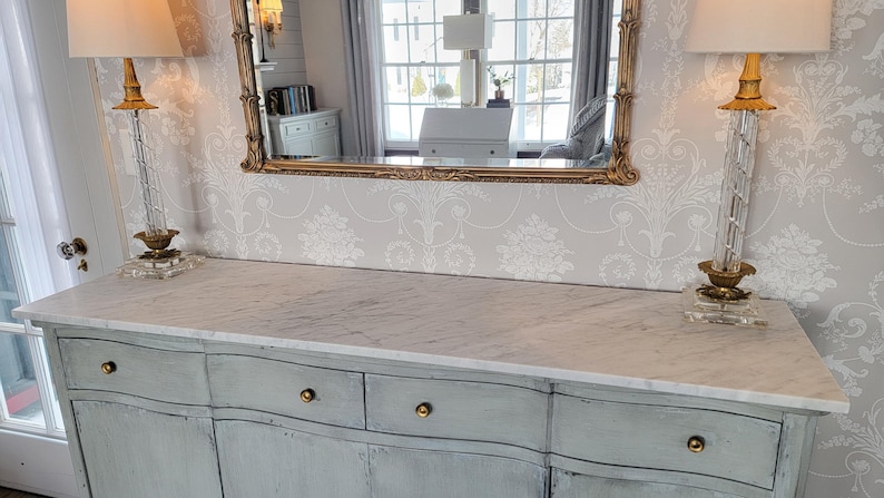 Marble Sideboard Top, Table Top, Radiator Cover | Italian White (bianco ...