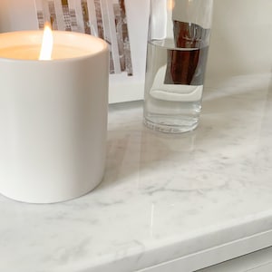 Marble Radiator Top, Floating Shelf, Side Table Top Italian Bianco ...