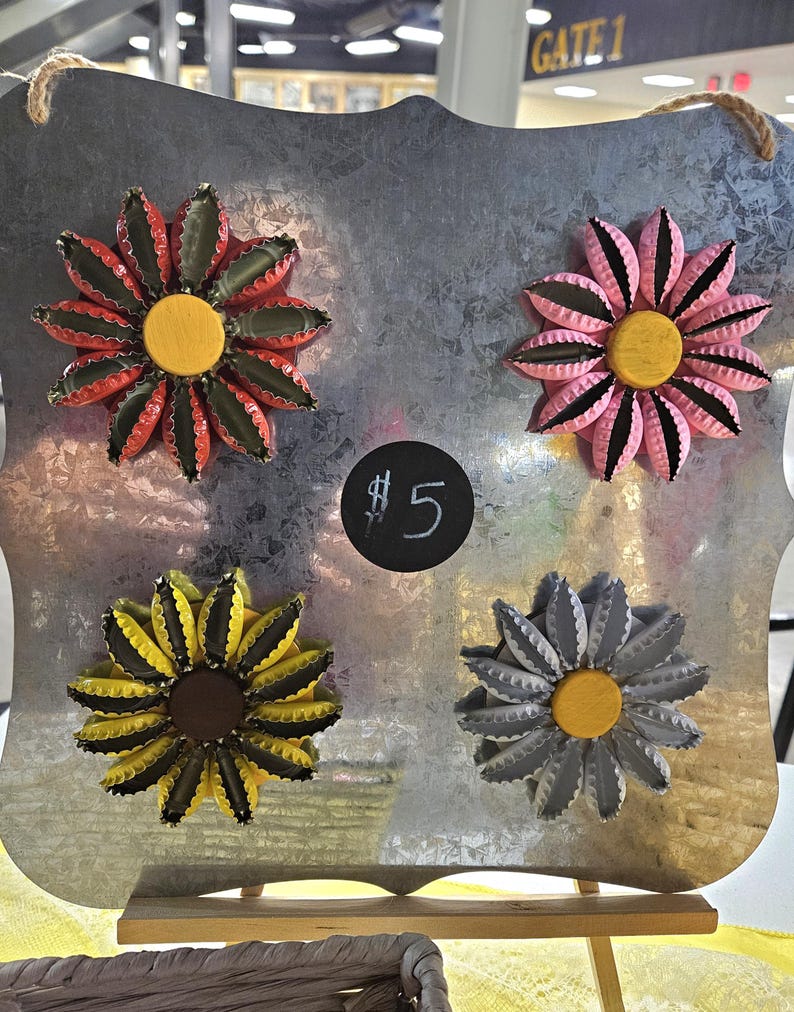 Flower Magnets - Etsy