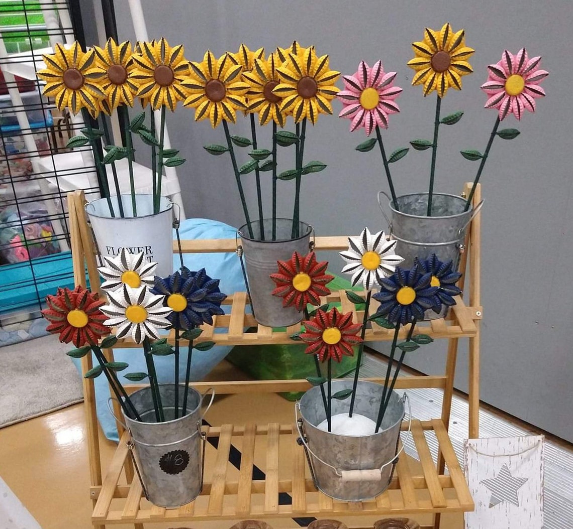 Bottle Cap Flowers - Etsy