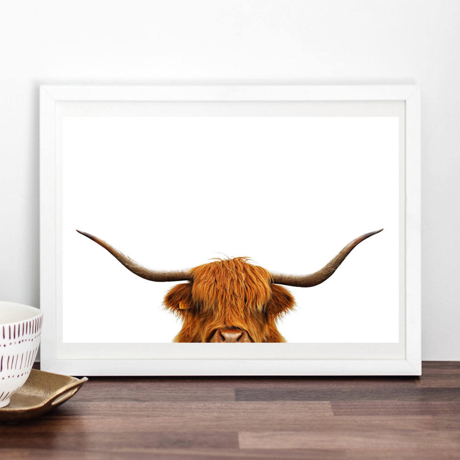 Highland cow print highland cow highland cows cows prints | Etsy