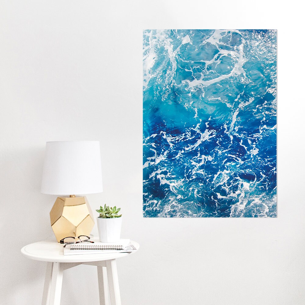 Ocean Art Print Beach Waves Sea Printable Art Printable - Etsy UK
