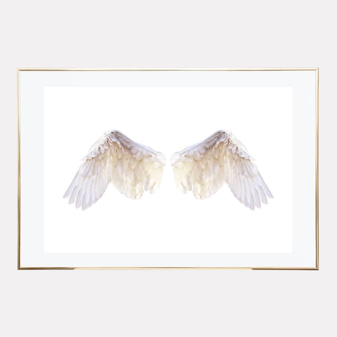 Angel Wings Print Angel Wings Printable Angel Wings Wall - Etsy