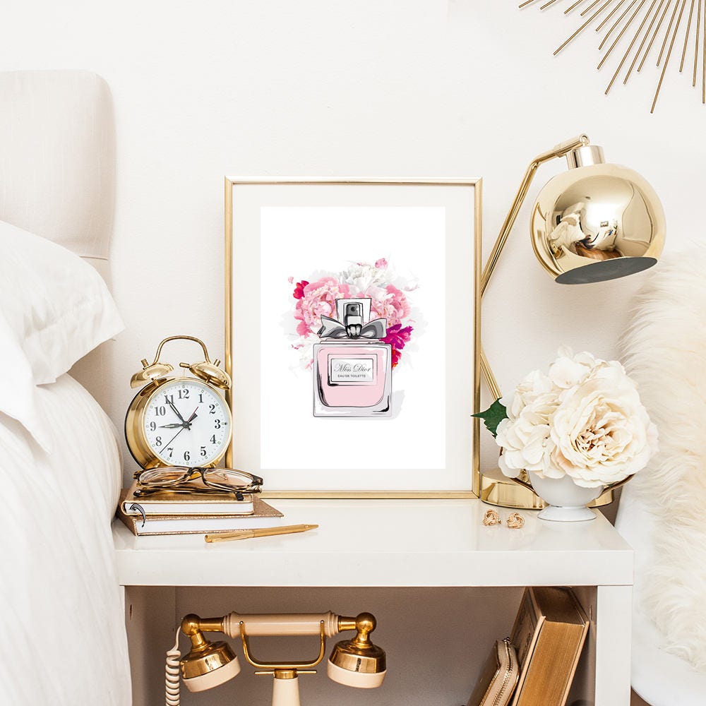 Perfume Bottle Poster Prints Perfume Wall Art Print at Home | Etsy UK