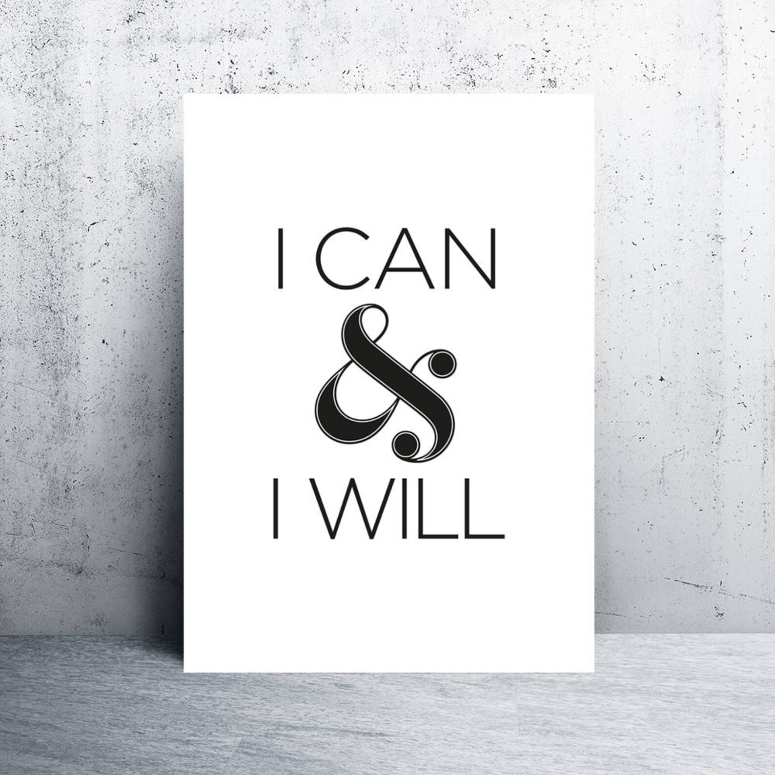 Inspirational Print for Work Motivational Print Motivational | Etsy