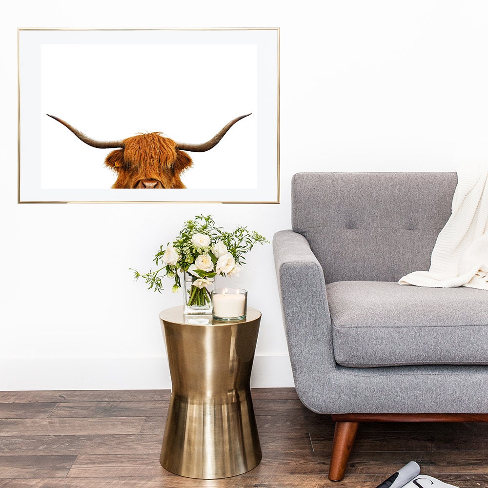 Highland cow print highland cow highland cows cows prints | Etsy