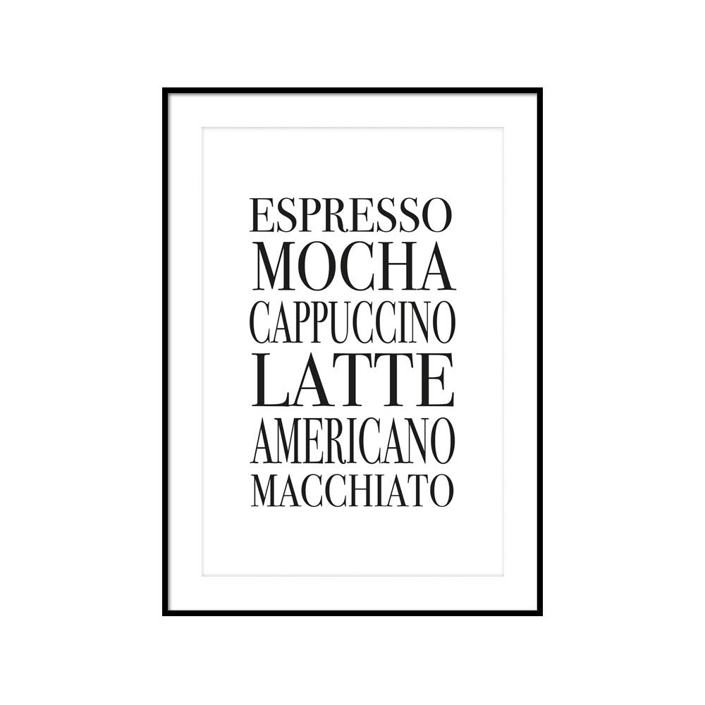 Coffee Print Coffee Printable Coffee Poster Coffee Poster | Etsy