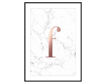 Rose Gold Marble Prints Rose Gold Marble Decor Marble Poster - Etsy
