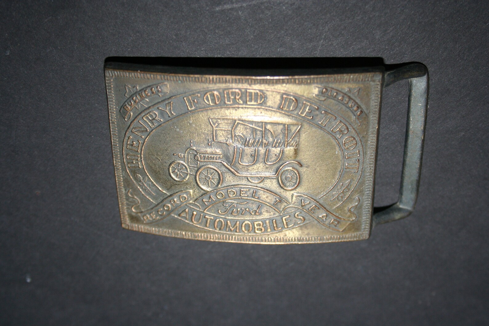 Vintage Automobile Belt Buckle Henry Ford Detroit Automobiles - Etsy