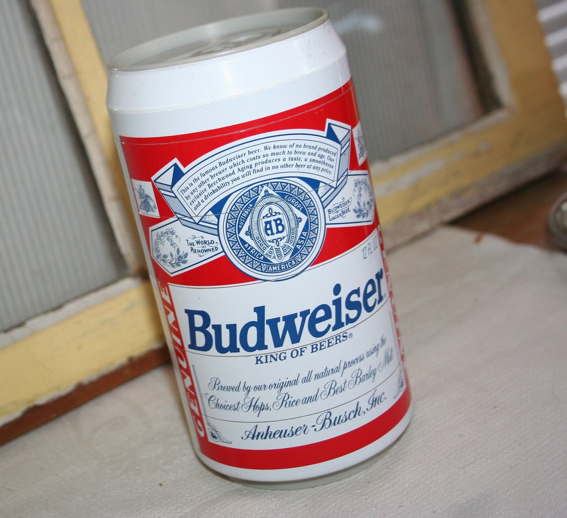 Budweiser Beer Can Coaster Puzzle Set Six Stacking Coasters | Etsy