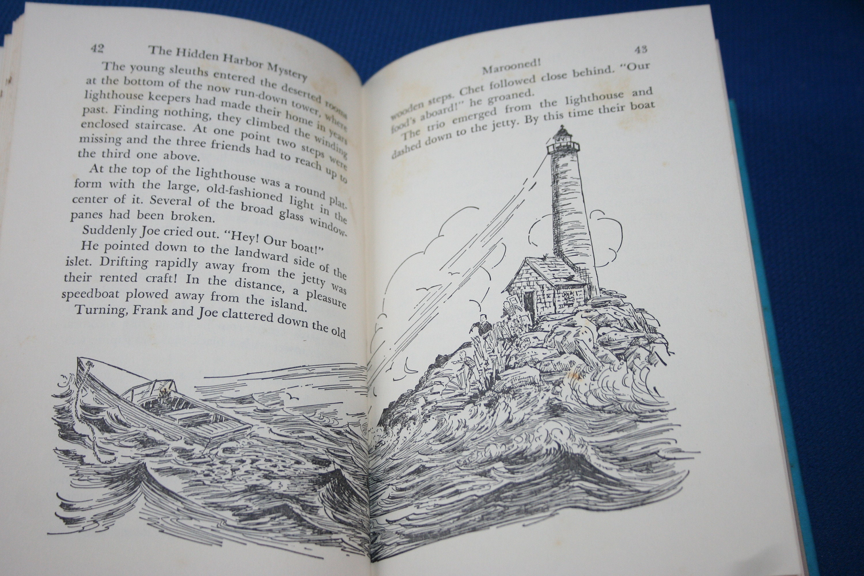 The Hidden Harbor Mystery 1961 Hardy Boys Mystery Story by | Etsy