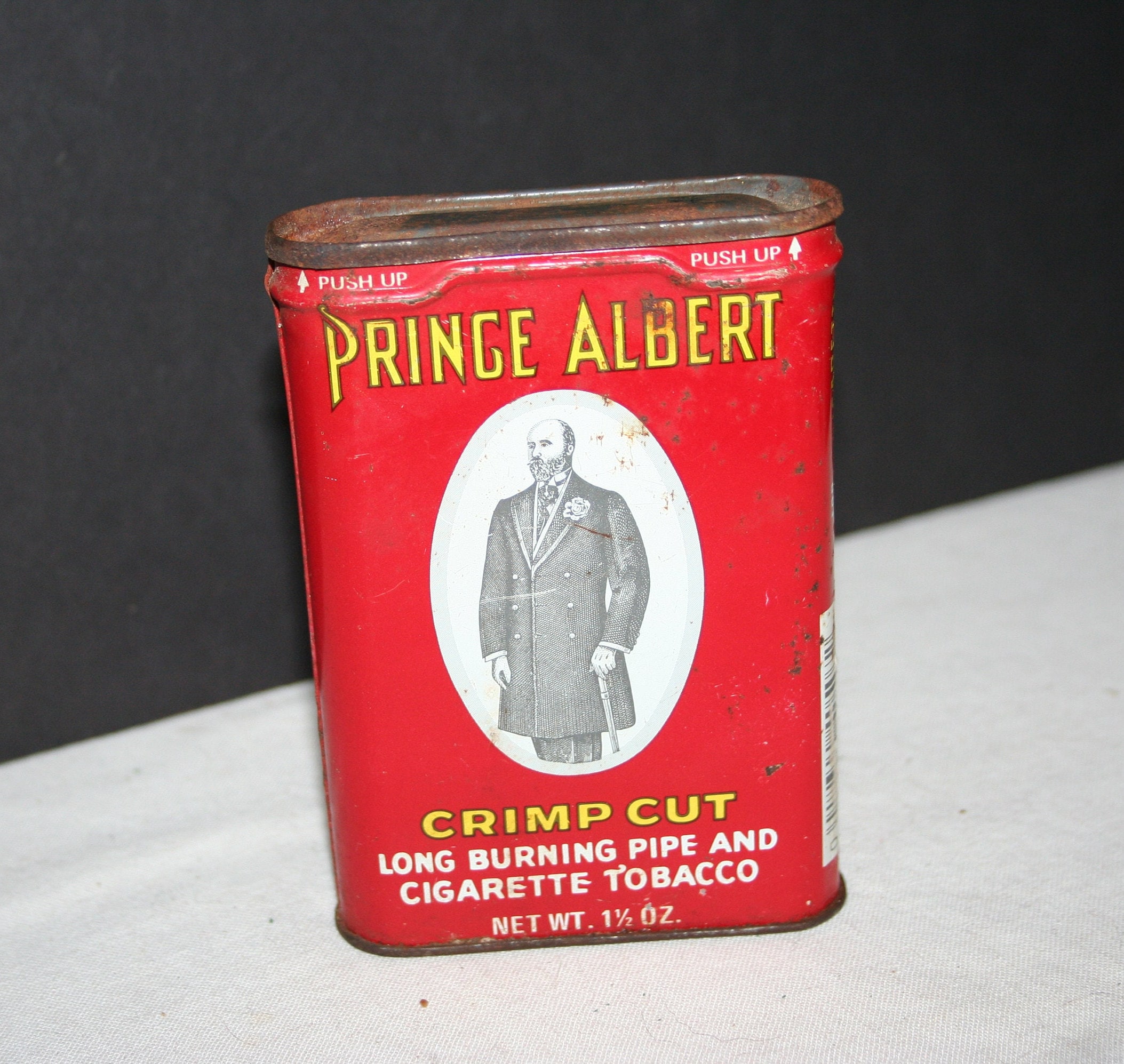 Vintage Prince Albert Tobacco Tin Red Tobacco Tin - Etsy
