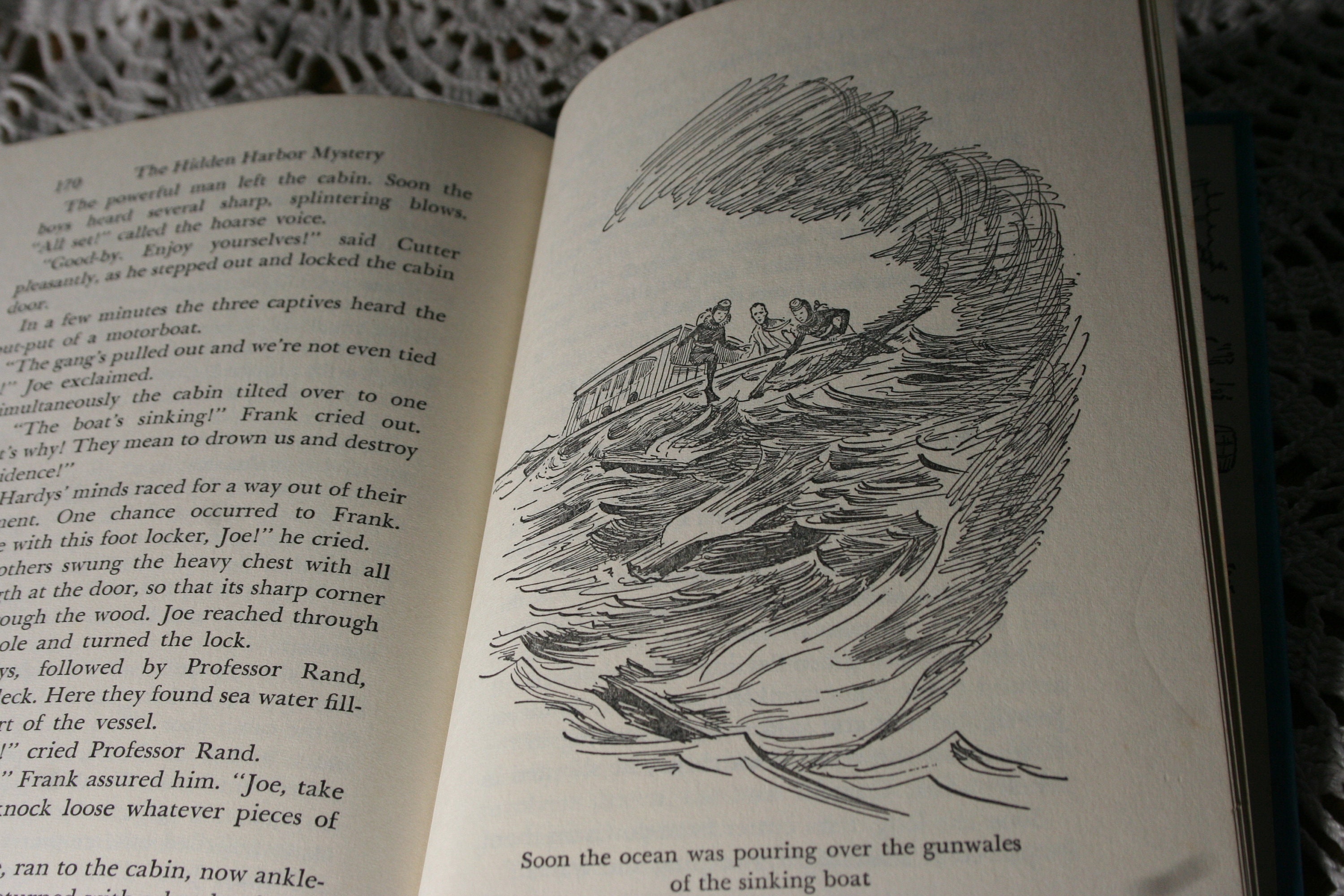 The Hidden Harbor Mystery 1961 Hardy Boys Mystery Story by | Etsy