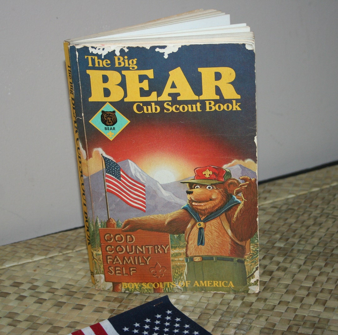 The Big Bear Cub Scout Book 1984 Boy Scout Vintage Book, Boy Scouts of ...