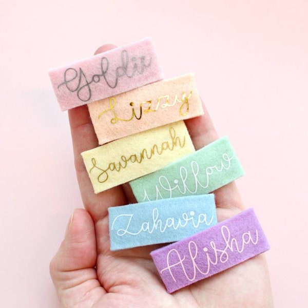 Snap Hair Clips - Etsy