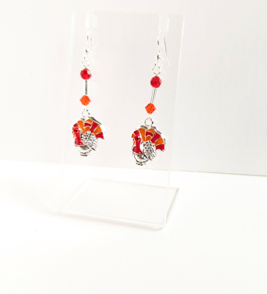 Thanksgiving Earring, Turkey Earring, Turkey Jewelry, Thanksgiving ...